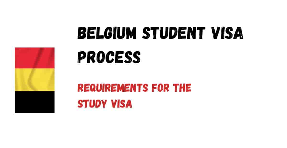 How to Apply for a Belgium Student Visa (Study in Belgium) - sanaapk1